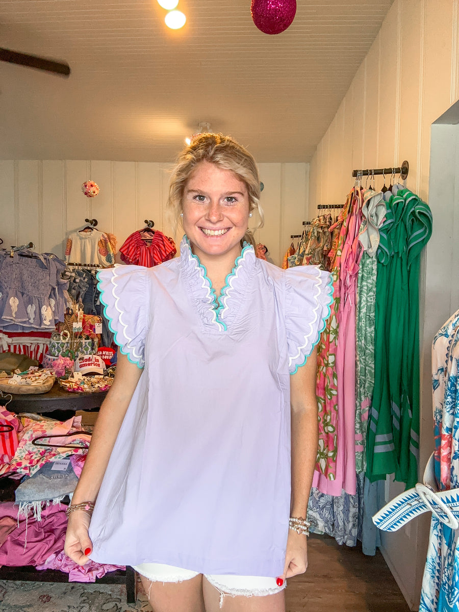 Violet Wave Top – Just a Lil Boujee Boutique